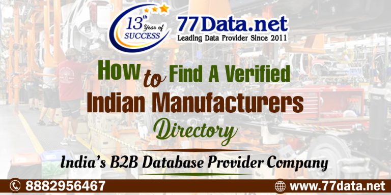 How to Find a Verified Indian Manufacturers Directory