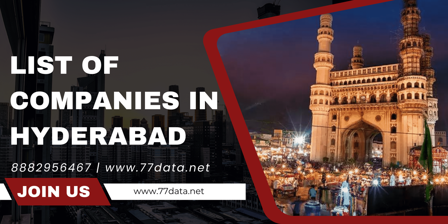 How to Find the Top List of Companies in Hyderabad